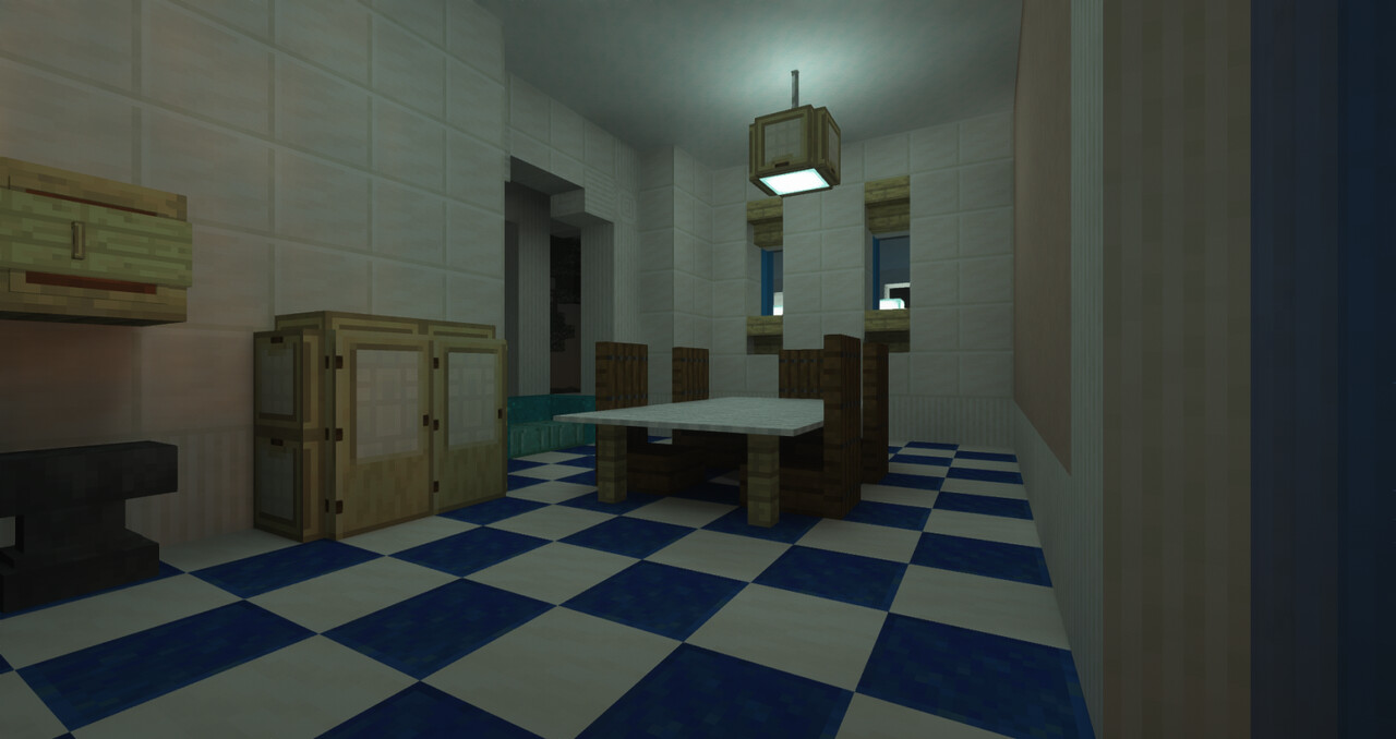 Blue Lakes | Interior design competition entry Minecraft Map