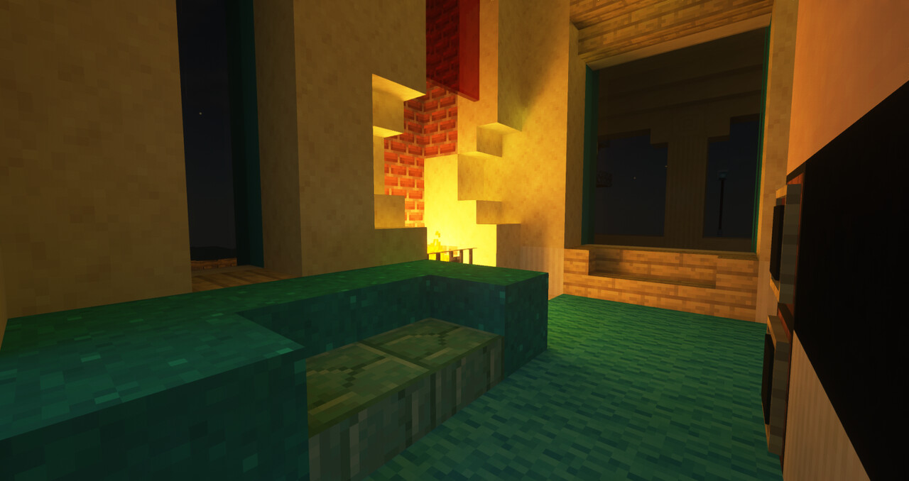 Blue Lakes | Interior design competition entry Minecraft Map