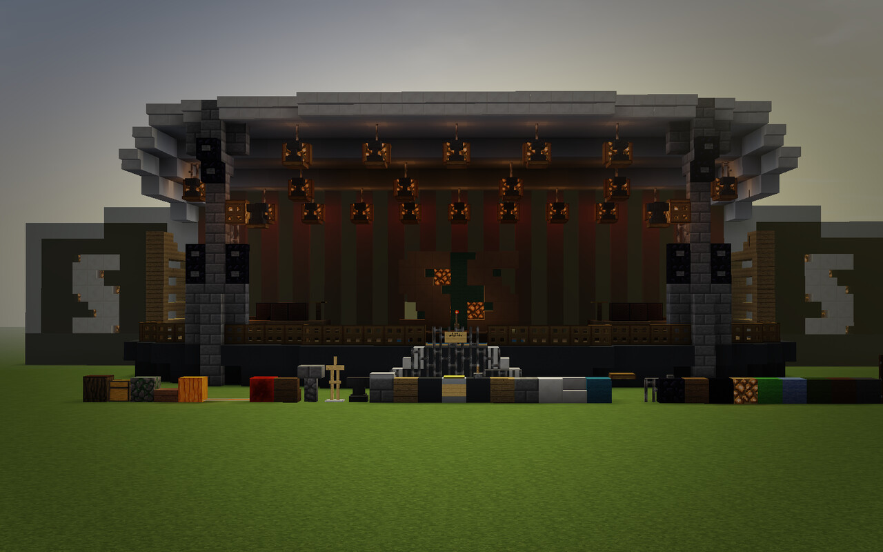 Konzert/Bühne Minecraft Map