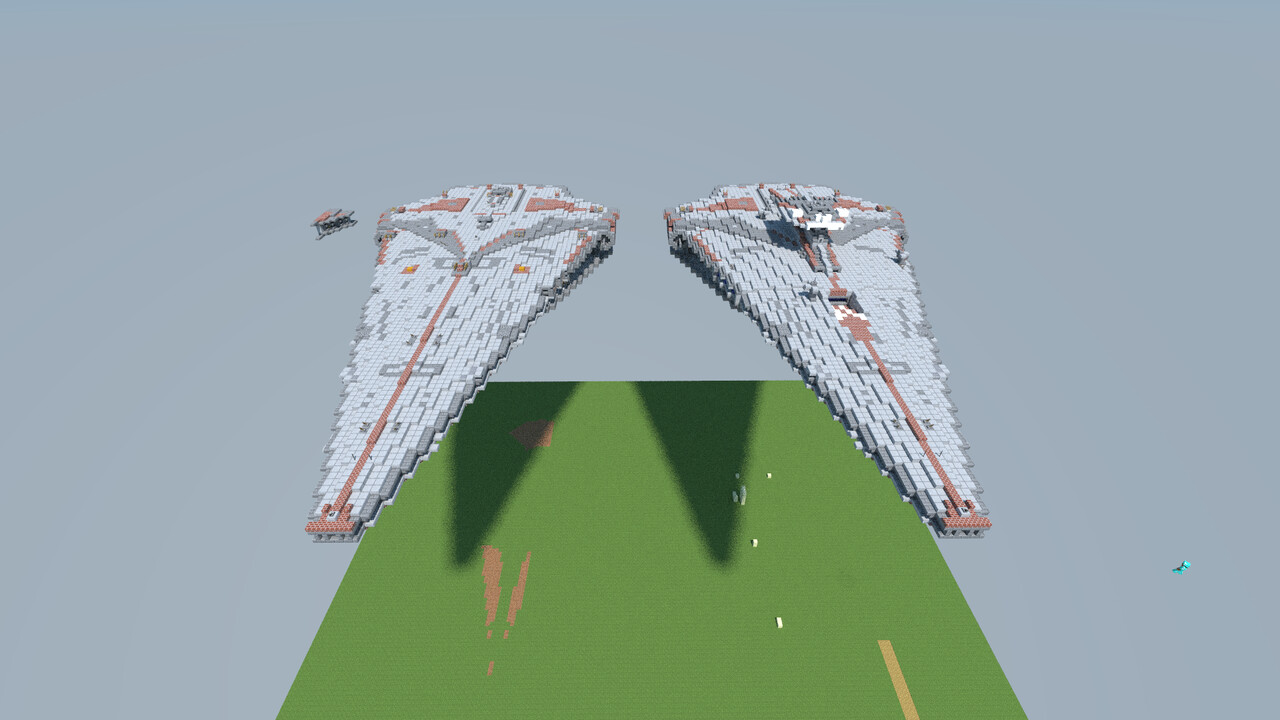 Endurance Class Fleet Carrier Minecraft Map