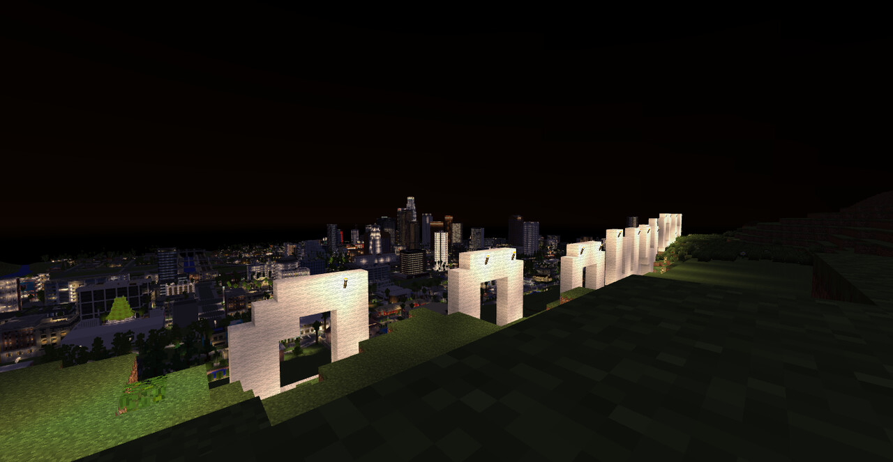 Hollywood Minecraft Map