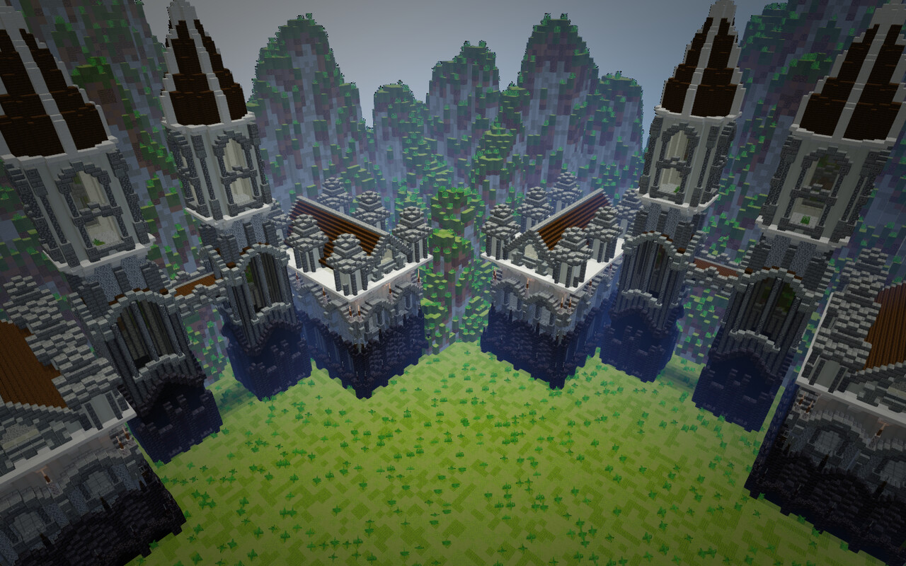 Gothic Plaza Minecraft Map