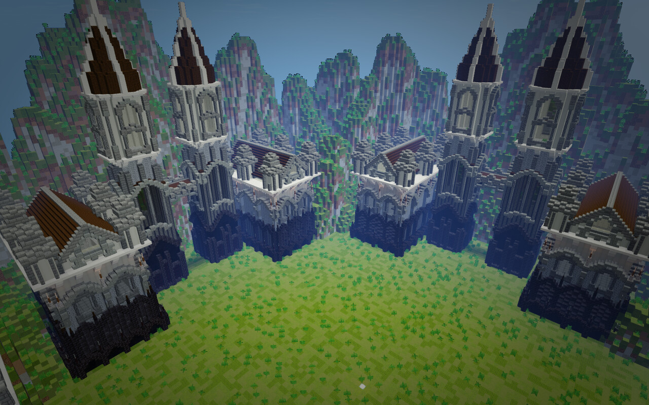 Gothic Plaza Minecraft Map