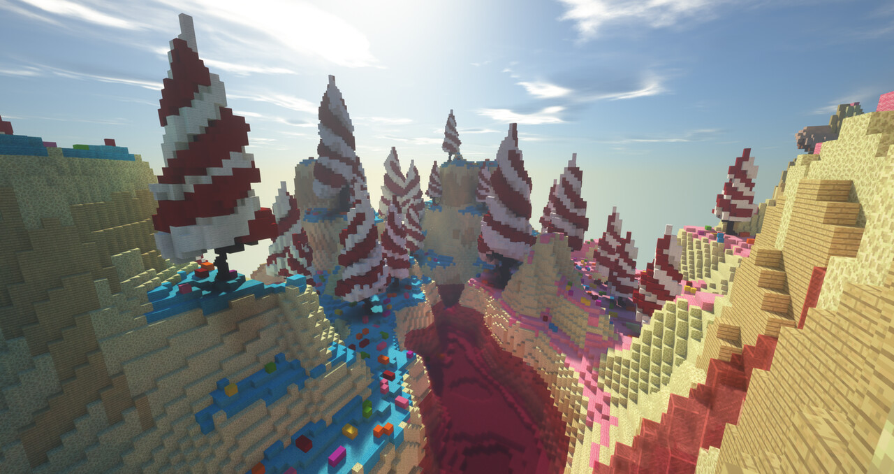 Candyland (and some other stuff) Minecraft Map