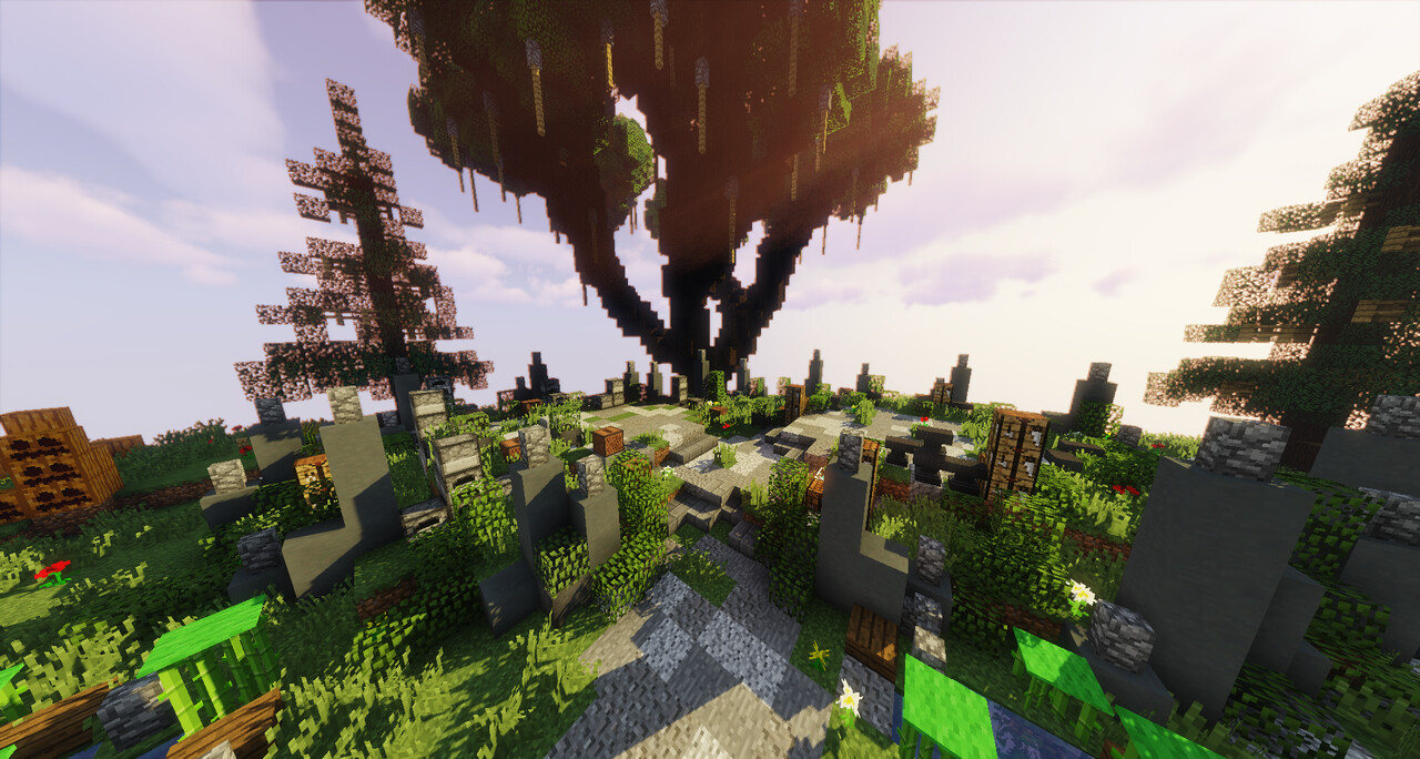 Spawn SkyBlock [ 2020 ] SCHEMATIC FILE [ By Fluxi3 ] Minecraft Map