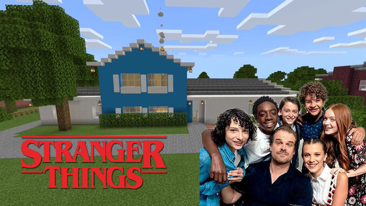 The Sinclair Home (Stranger Things) Minecraft Map