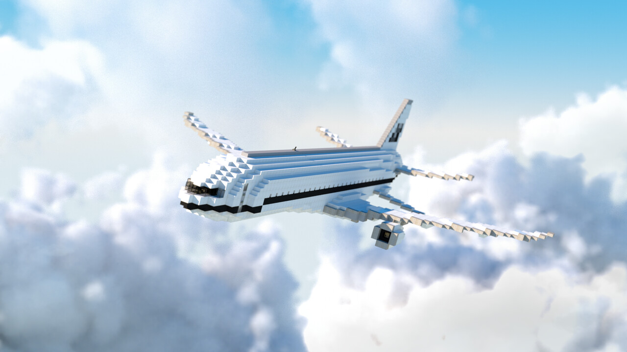 Reven Private Plane Concept | Interior + Minecraft Map