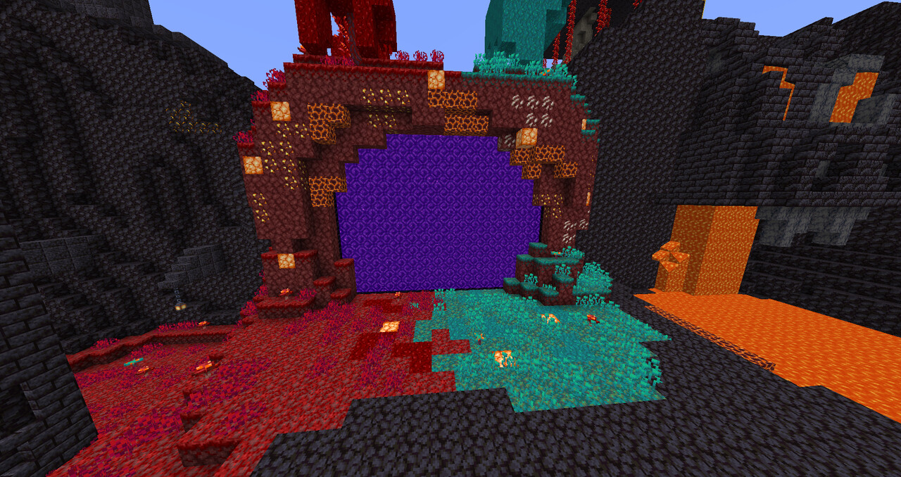 Piglin Village Minecraft Map