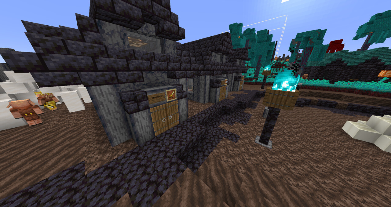 Piglin Village Minecraft Map