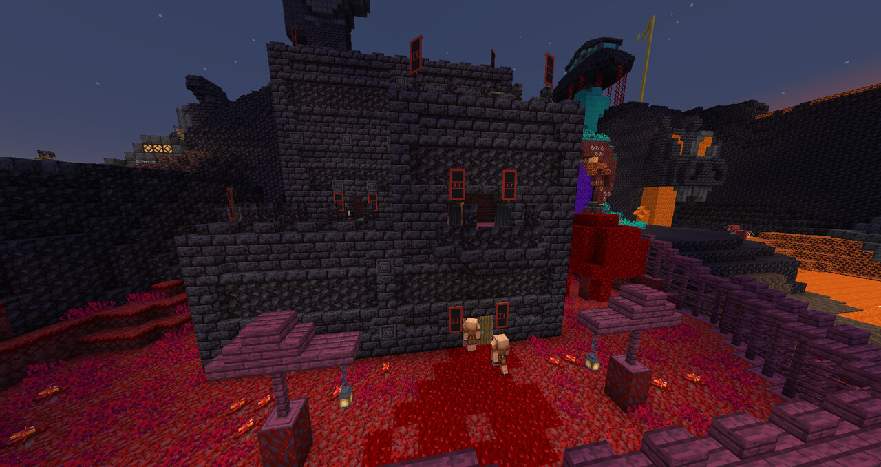 Piglin Village Minecraft Map