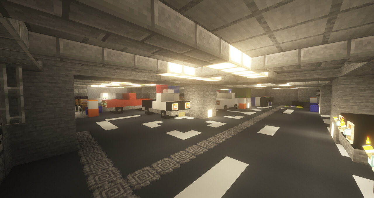 RESIDENT EVIL 2 (2019): Raccoon City Police Department Minecraft Map