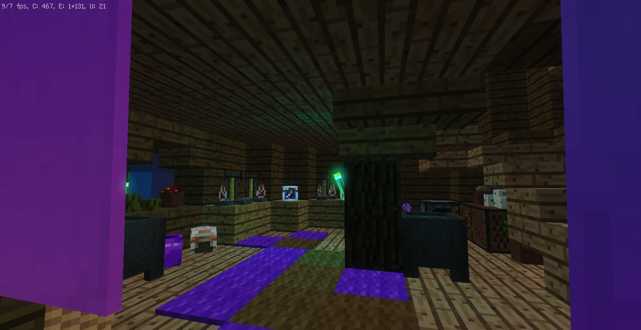 Witch house / hut Minecraft Map