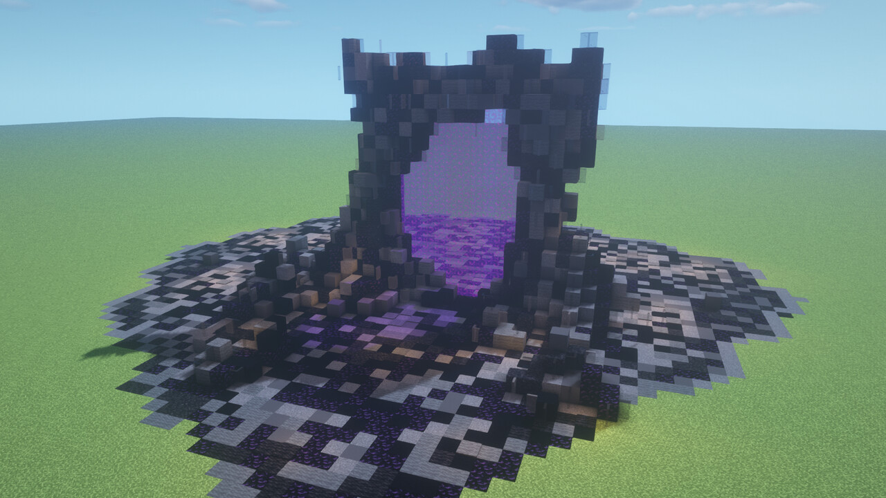 8 Nether portal Designs Minecraft Map