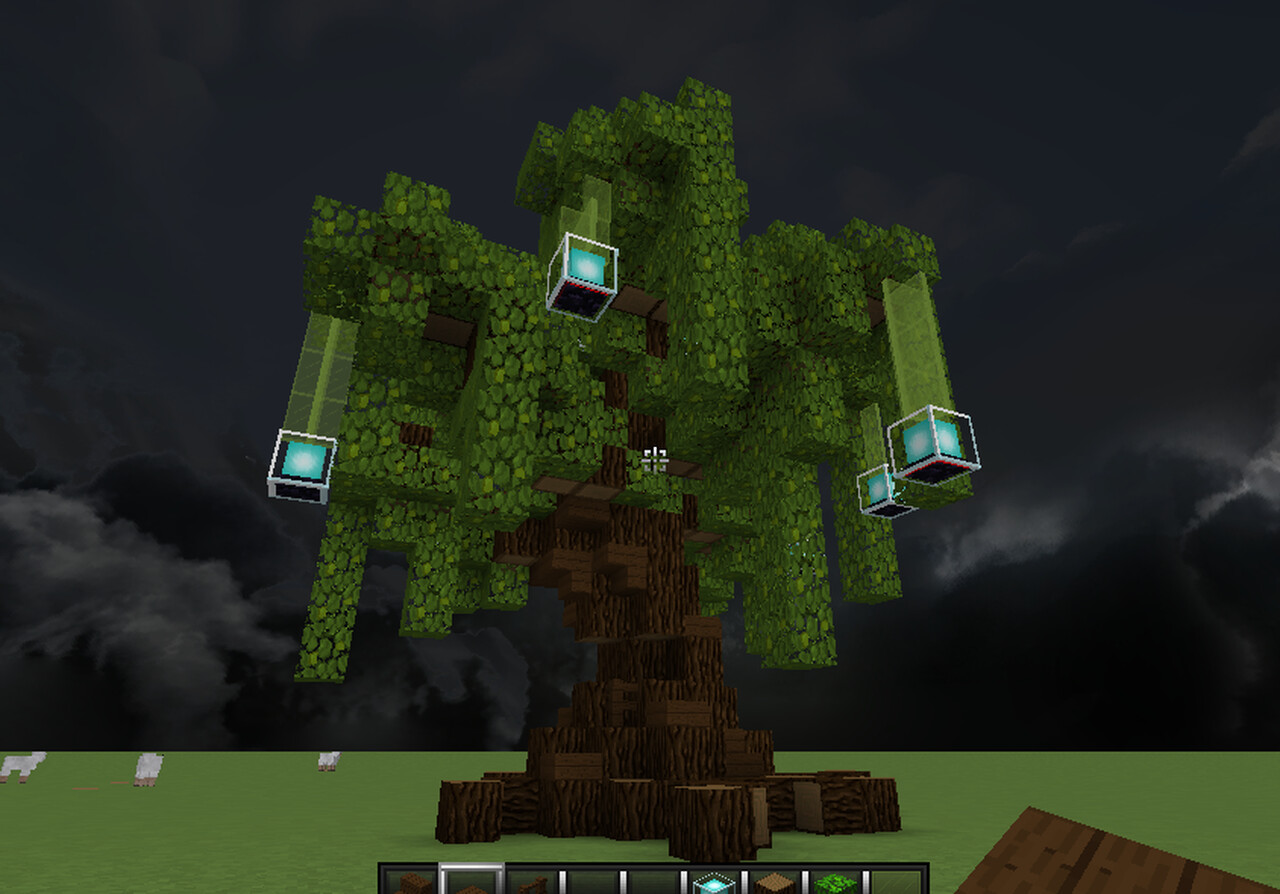 small willow tree simple style Minecraft Map