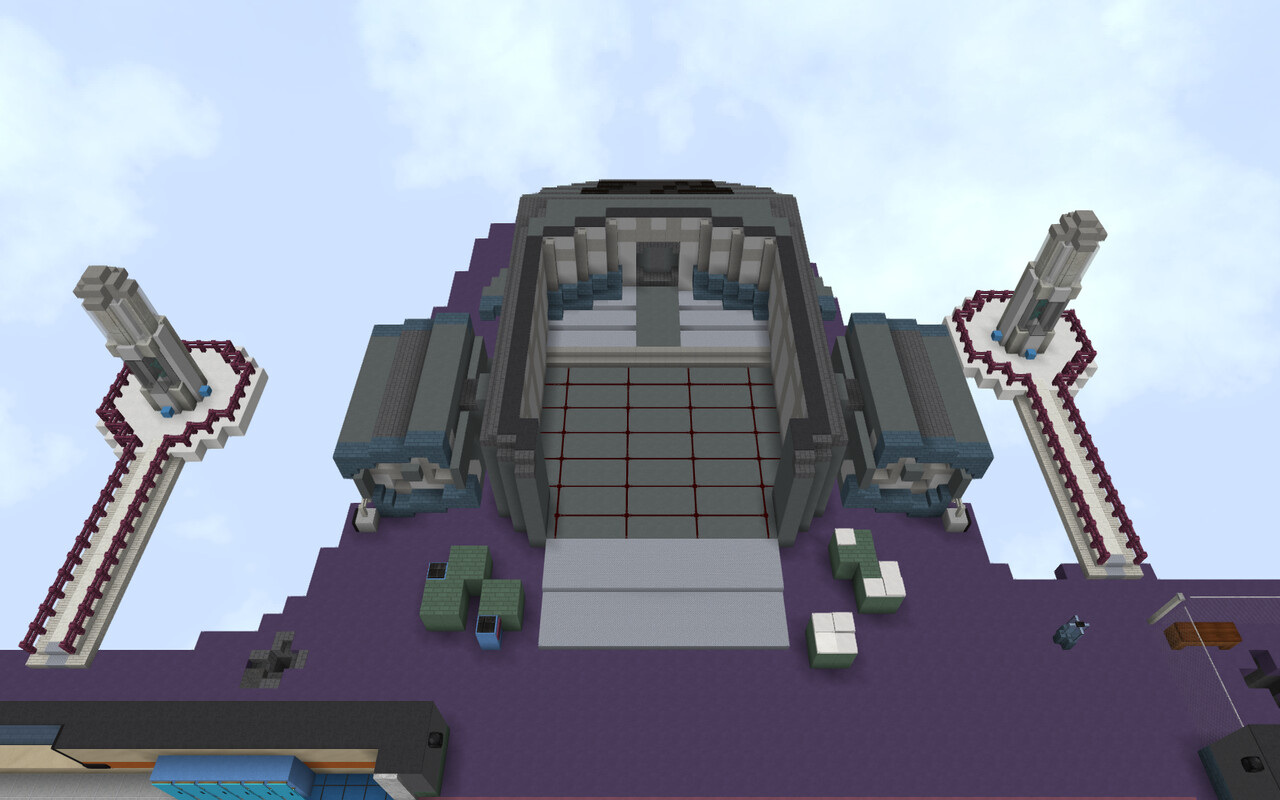 Polus from Among Us Minecraft Map