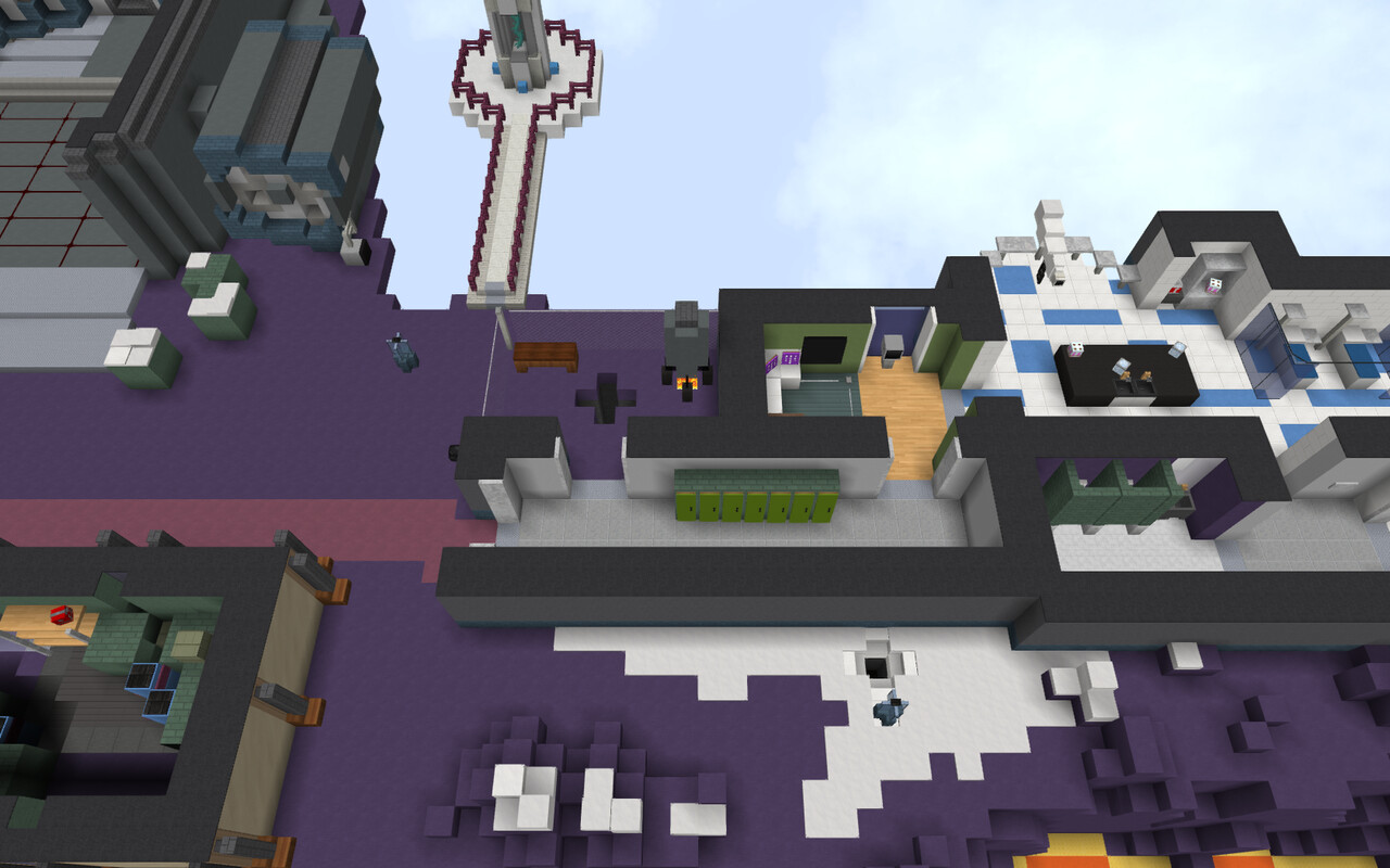 Polus from Among Us Minecraft Map