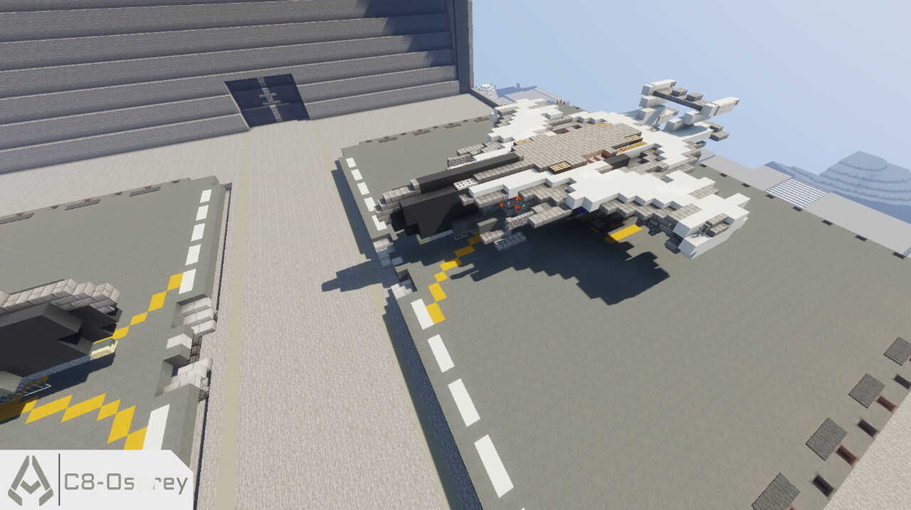 [Oscdea] C8-Osprey Dropship Minecraft Map