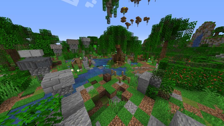 NEW PARKOUR MAP — MATHARIA Beta Preview 2.0 Minecraft Map