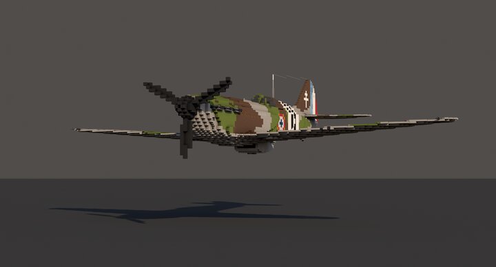 Dewoitine D.551 - [10:1] scale Minecraft Map