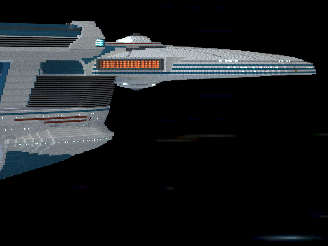 U.S.S. Enterprise NCC-1701-B (Excelsior Class Refit) Minecraft Map