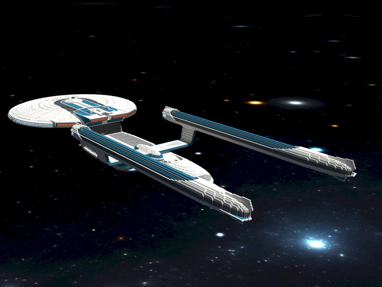 U.S.S. Enterprise NCC-1701-B (Excelsior Class Refit) Minecraft Map