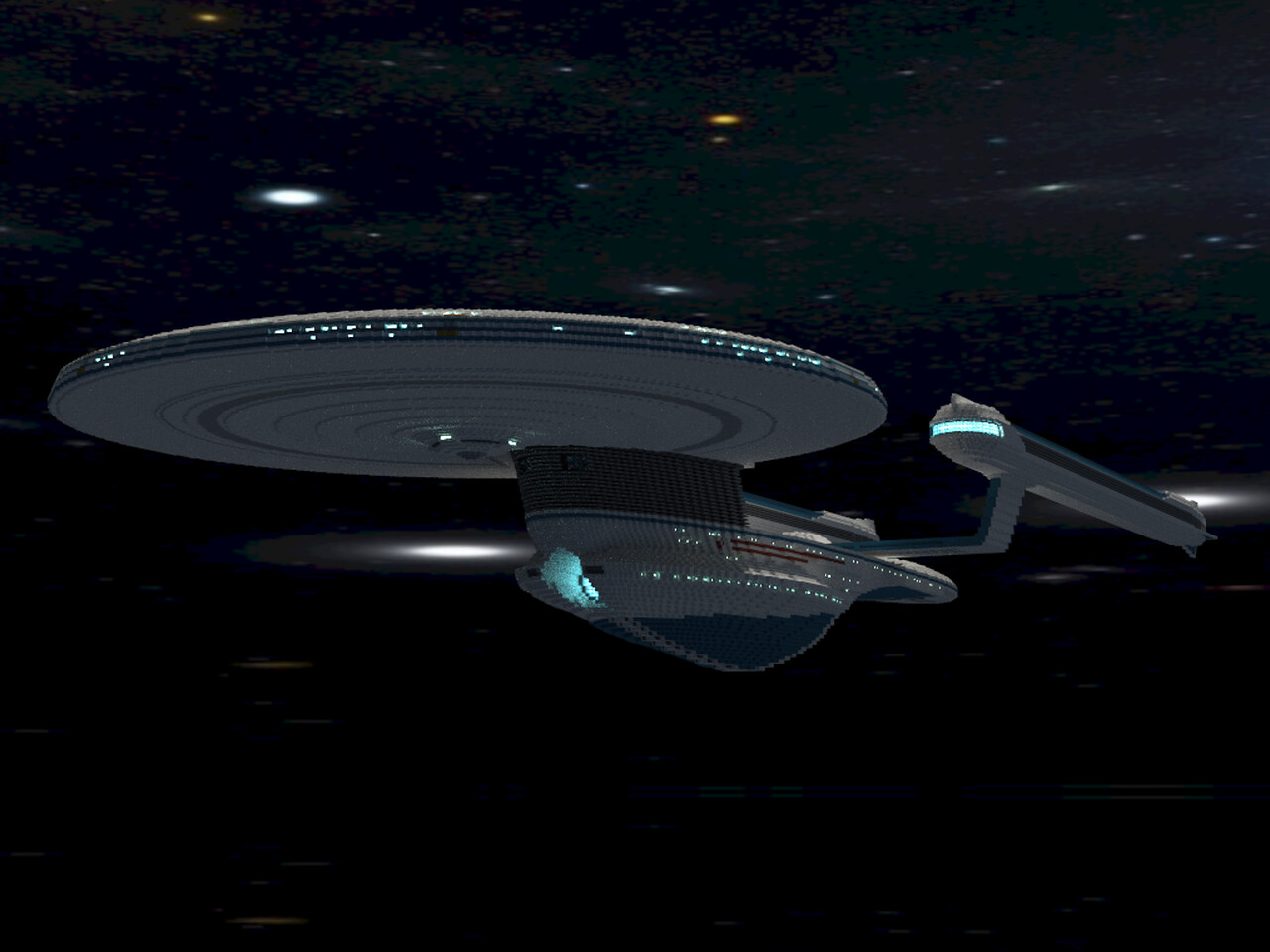 U.S.S. Enterprise NCC-1701-B (Excelsior Class Refit) Minecraft Map