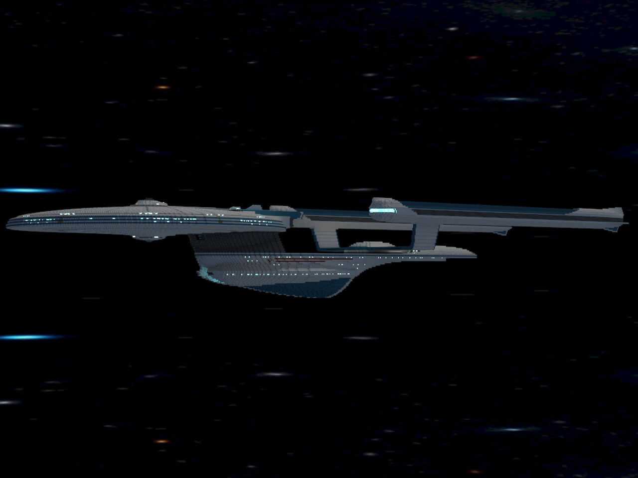 U.S.S. Enterprise NCC-1701-B (Excelsior Class Refit) Minecraft Map