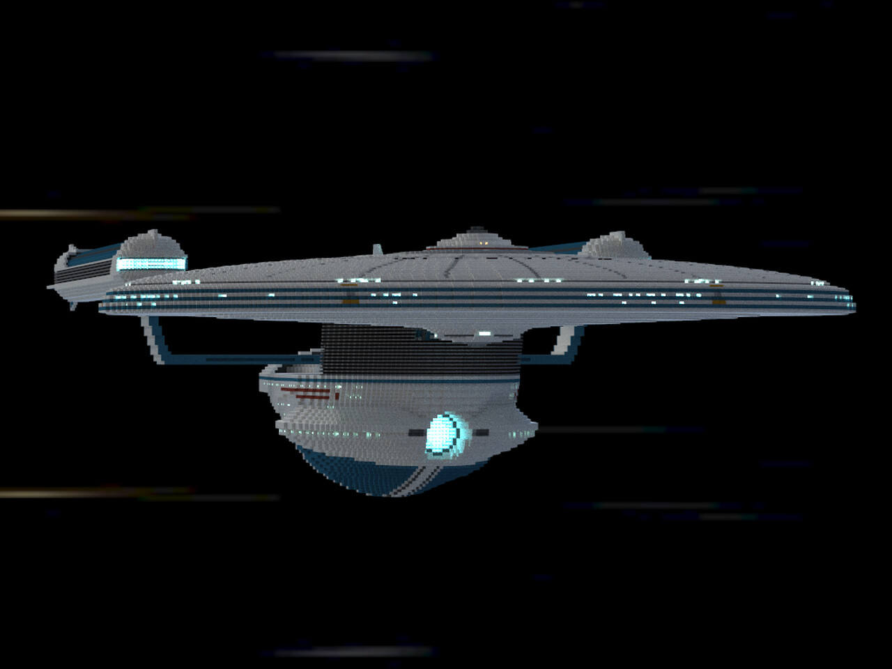 U.S.S. Enterprise NCC-1701-B (Excelsior Class Refit) Minecraft Map