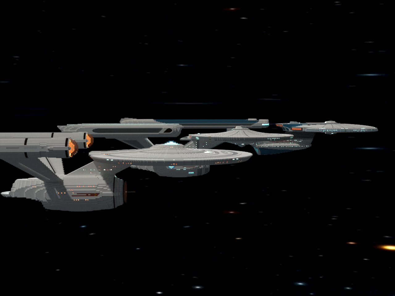 U.S.S. Enterprise NCC-1701-B (Excelsior Class Refit) Minecraft Map