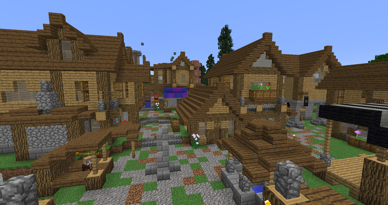 Unfinished City Minecraft Map