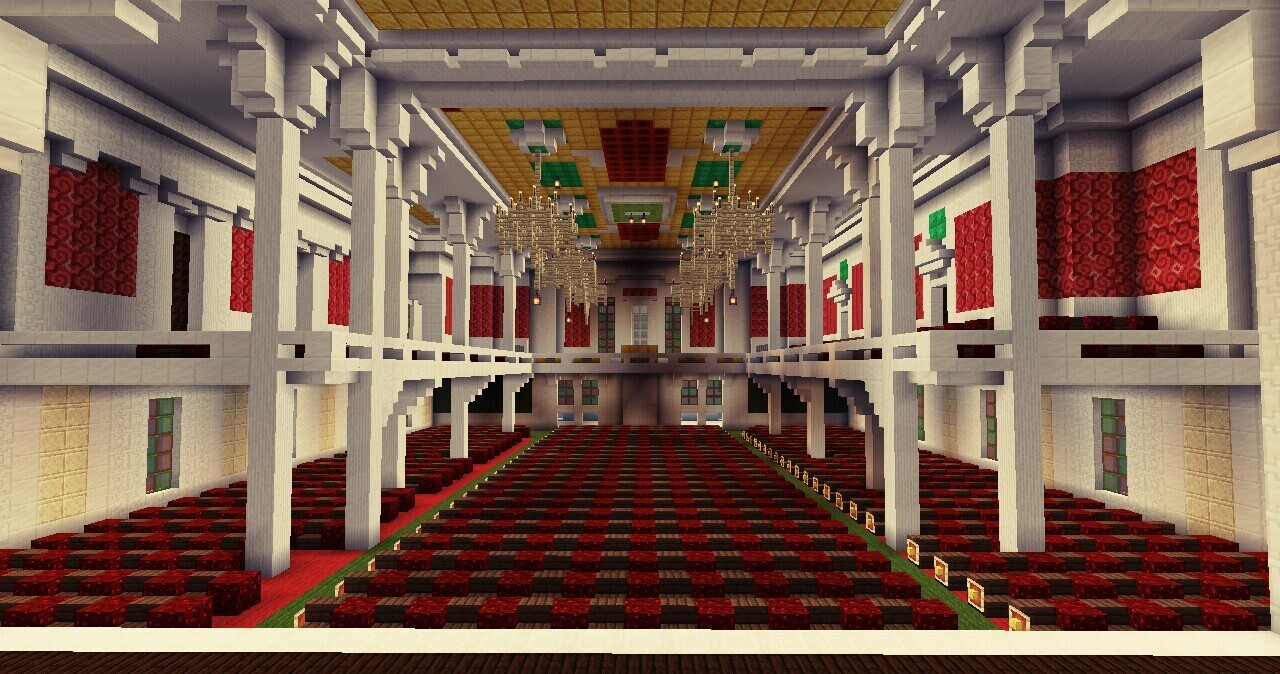 the Grand Concert Hall MİNECRAFT Minecraft Map
