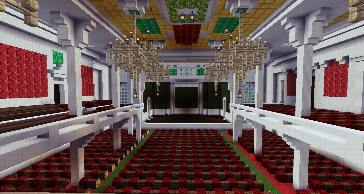 the Grand Concert Hall MİNECRAFT Minecraft Map