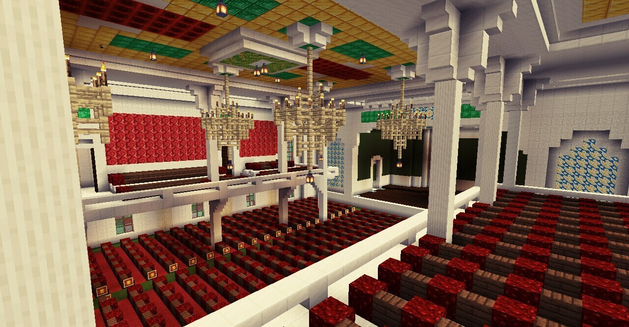 the Grand Concert Hall MİNECRAFT Minecraft Map
