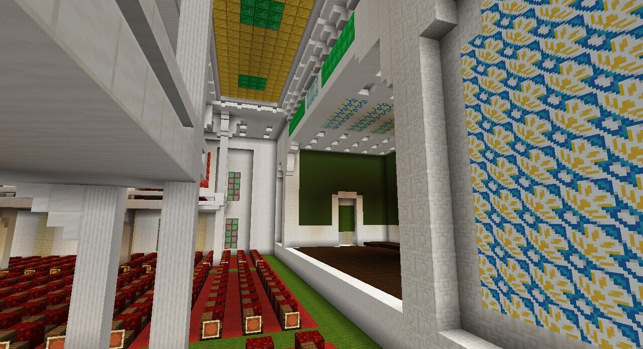 the Grand Concert Hall MİNECRAFT Minecraft Map