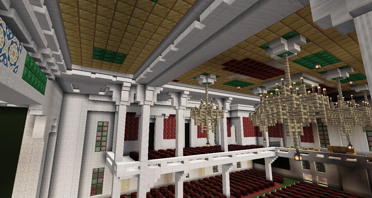 the Grand Concert Hall MİNECRAFT Minecraft Map