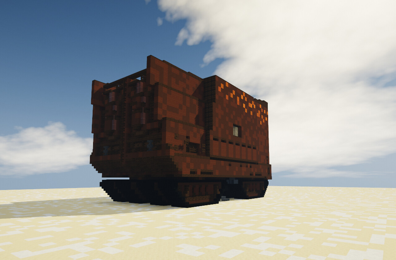 Jawa Sandcrawler Minecraft Map