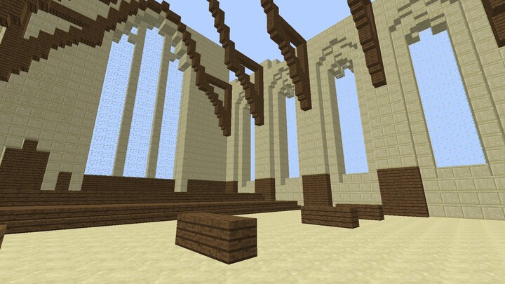 Great Hall Hogwarts Minecraft Map