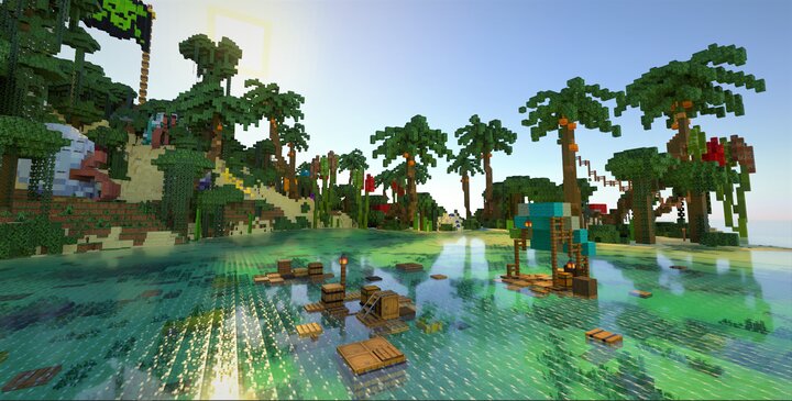 NVIDIA RTX Pirate Treasure Island - kimandjax 1.20.2/1.20.1/1.20/1.19.2 ...