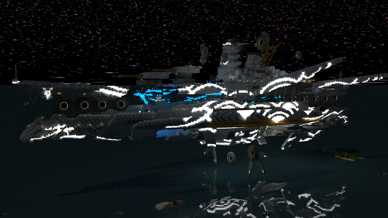 ARP I-401 Combined;Yamato Minecraft Map