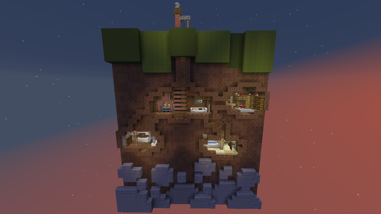 Burrow Minecraft Map