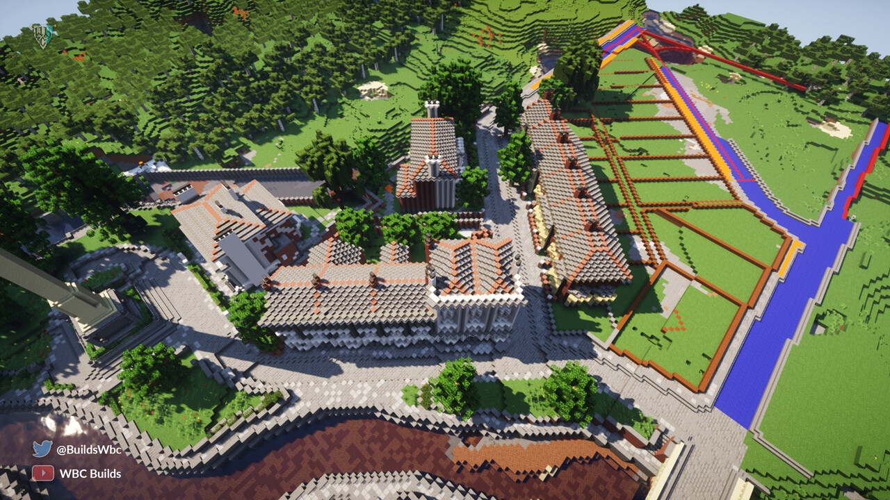 Buckland Place, A Georgian Park Minecraft Map