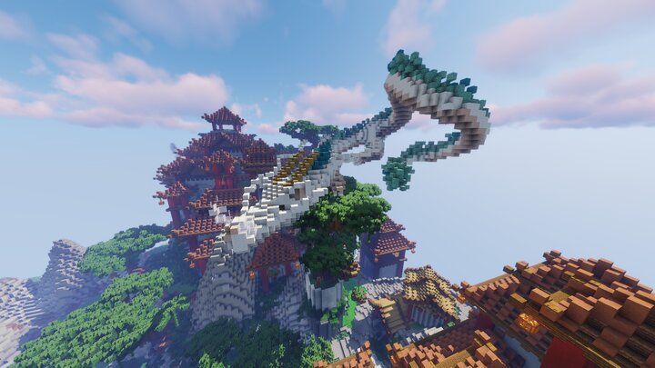 "Towering Peace" - Oriental Palaces Minecraft Map