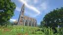 Gothic Church on Desolate Island Minecraft Map