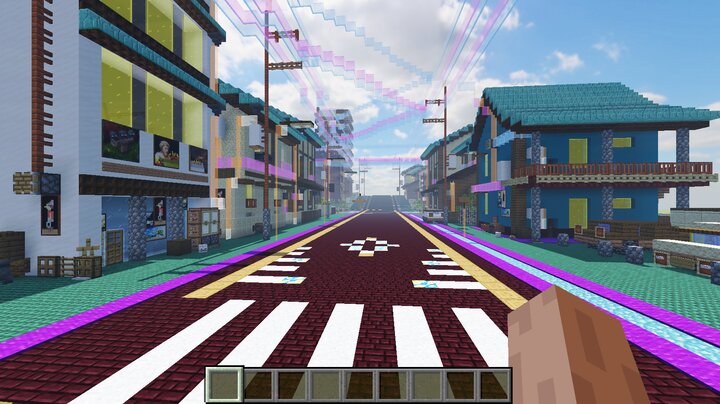 Japanese Street Minecraft Map