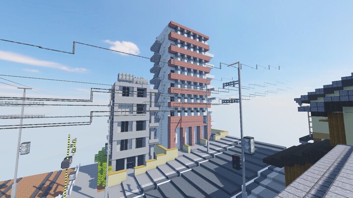 Japanese Street Minecraft Map