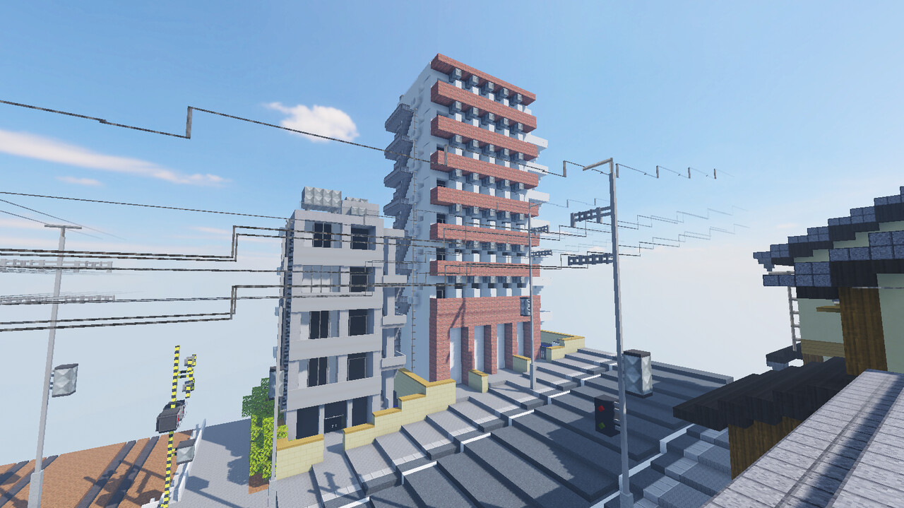 Japanese Street Minecraft Map