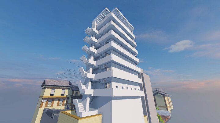 Japanese Street Minecraft Map