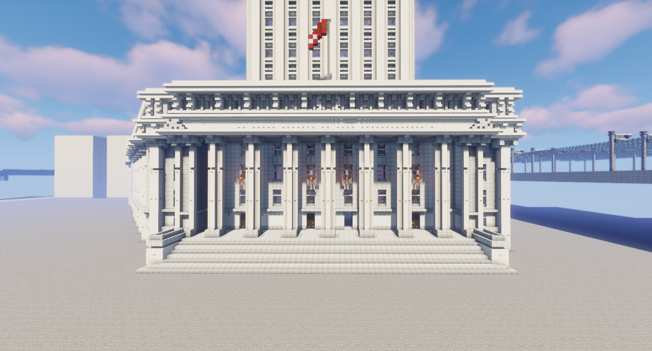 Alhutopian Federal Courthouse - Alhutopia Minecraft Map