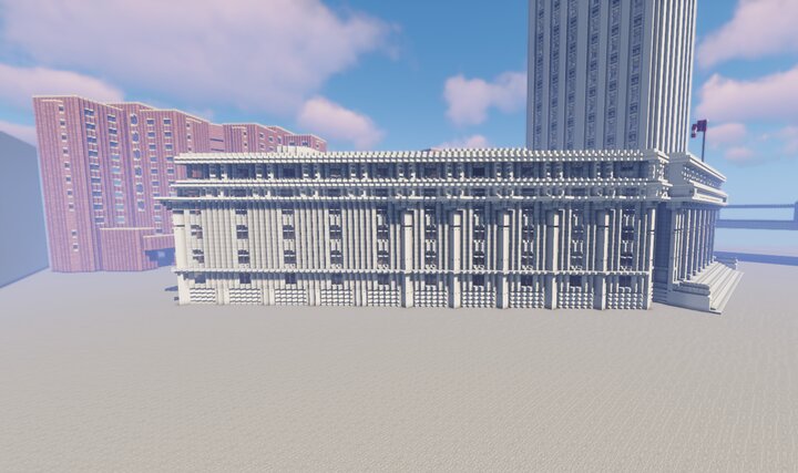 Alhutopian Federal Courthouse - Alhutopia Minecraft Map