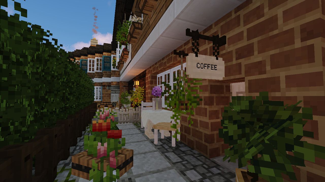 small back-alley street Minecraft Map